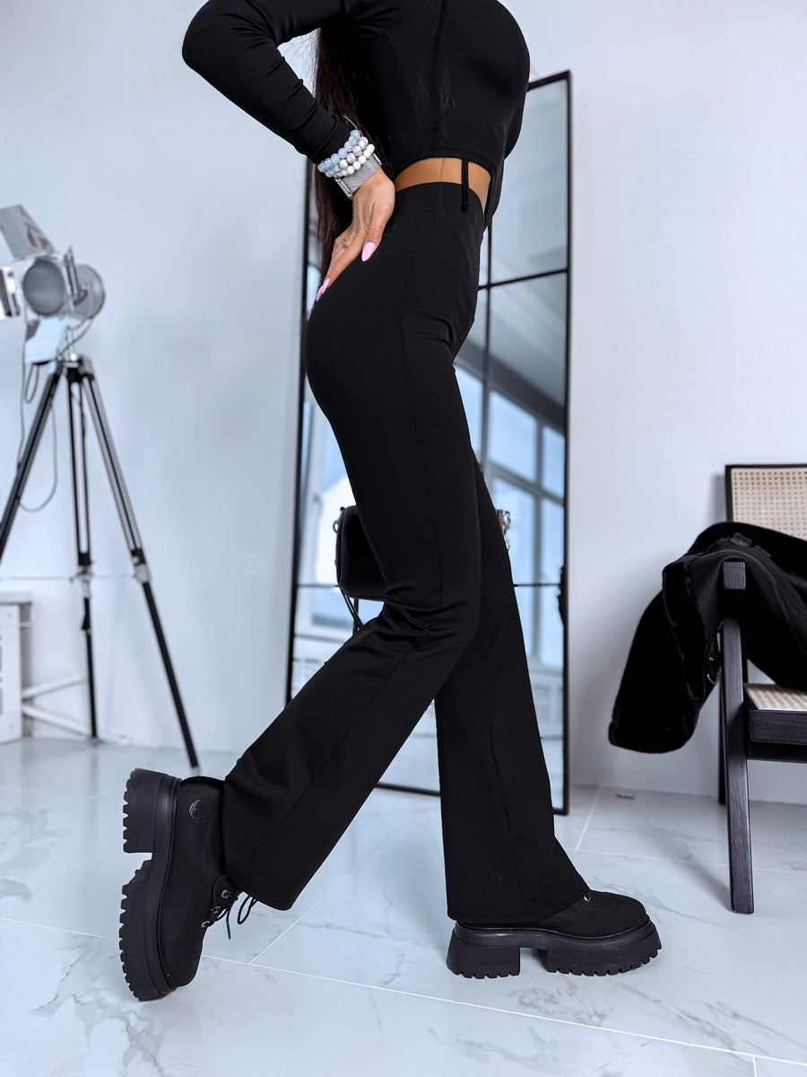 Melni legingi "AURELIA" NA0074 – ELYNDI